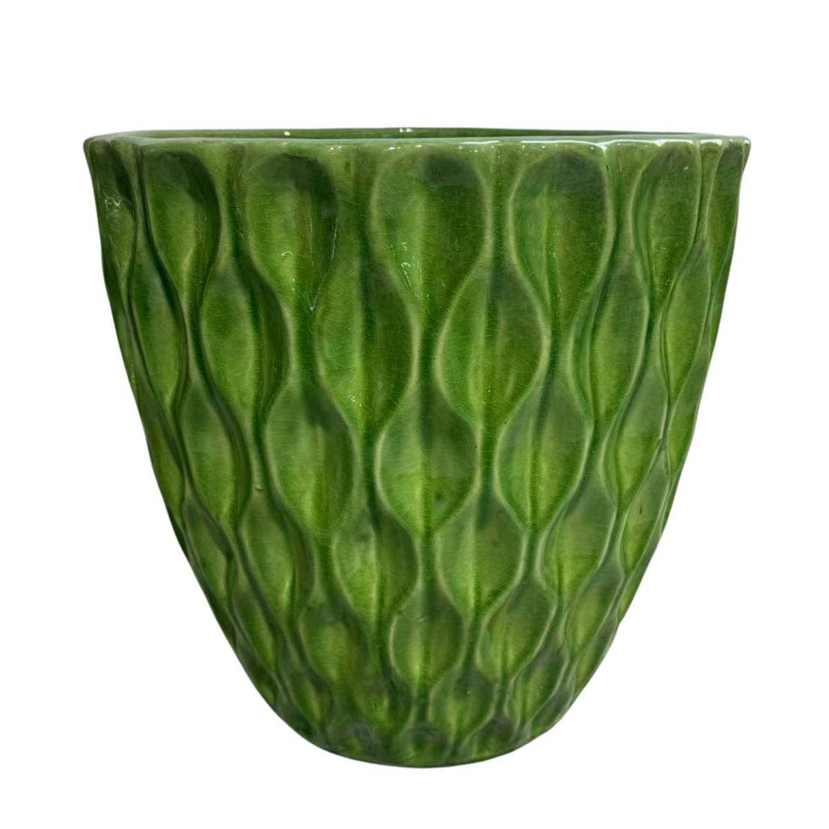MONET pot 38x38cm apple green